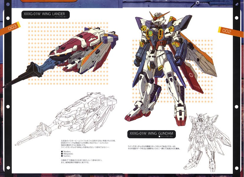 Wing Gundam Mecha fanart Designs