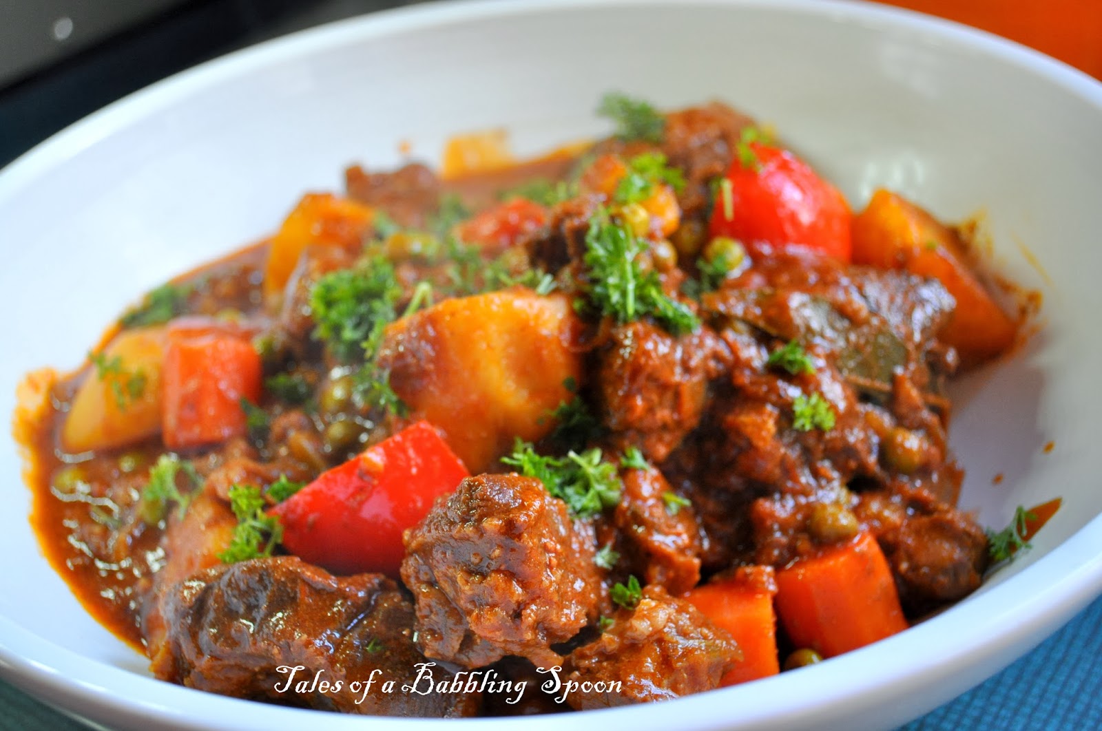 Tales of a Babbling Spoon: Beef Caldereta