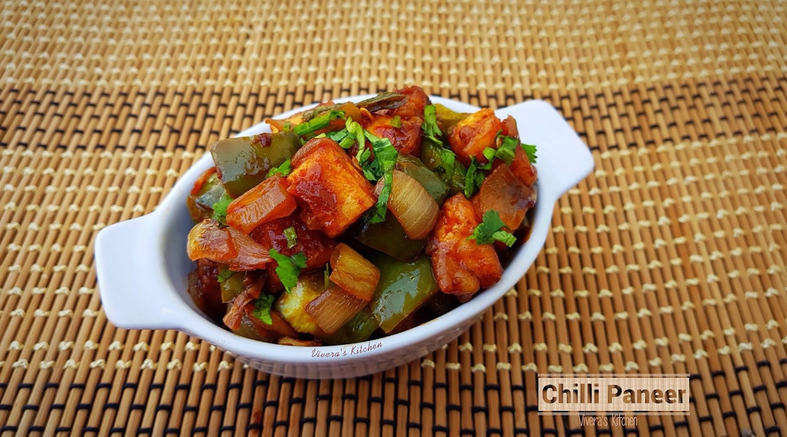 Vivera's Kitchen: CHILLI PANEER