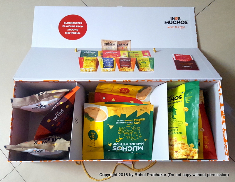 INOX Muchos - Introducing a Range of Flavored Packaged Snacks from ...