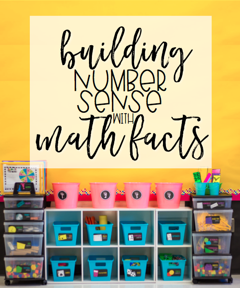 Building Number Sense with Math Facts - jillian laura designs