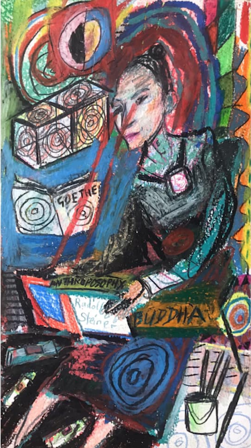 the art room plant: Matthew Collings I