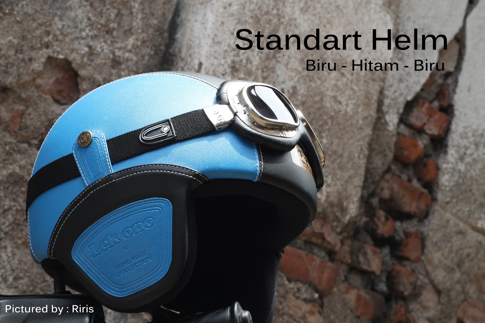 Helm Retro Klasik Surabaya: Helm Retro Klasik Lek Ono Collection Surabaya