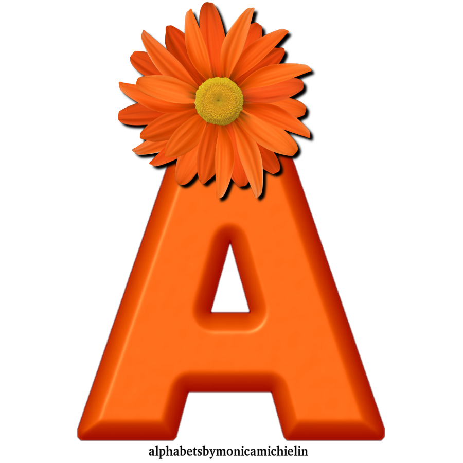 Orange Letter Clipart at Wallace Yang blog