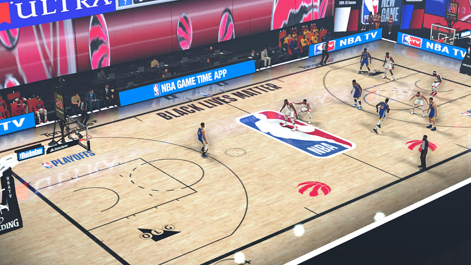8 Teams Updated Bubble Court By Gil Kweba [FOR 2K20]