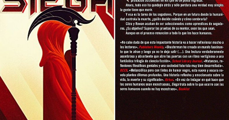 Siega : reseña | Bibliotecario en la escuela