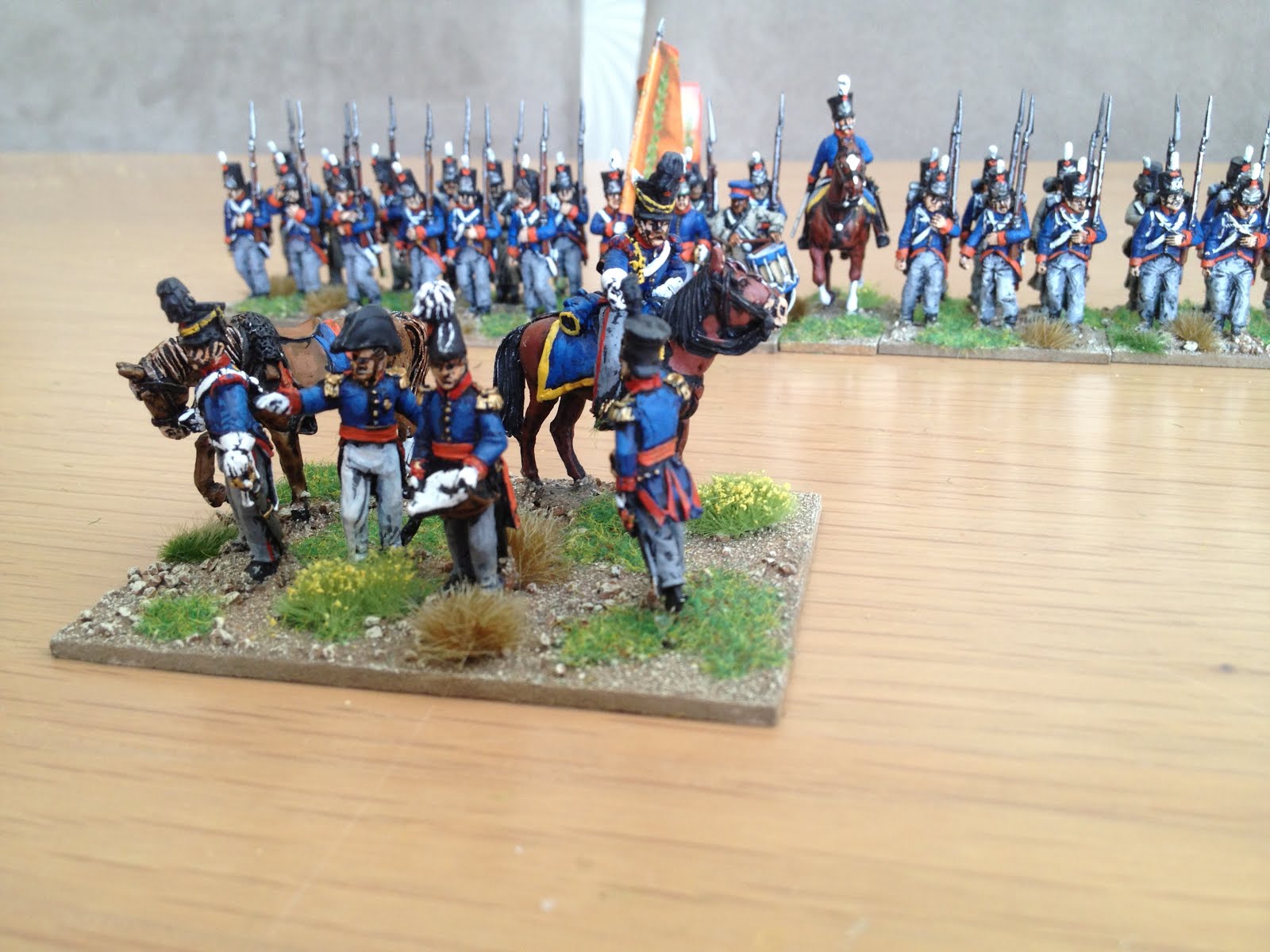 KippersMinis: Dutch /Belgian Artillery and Command Perry Miniatures