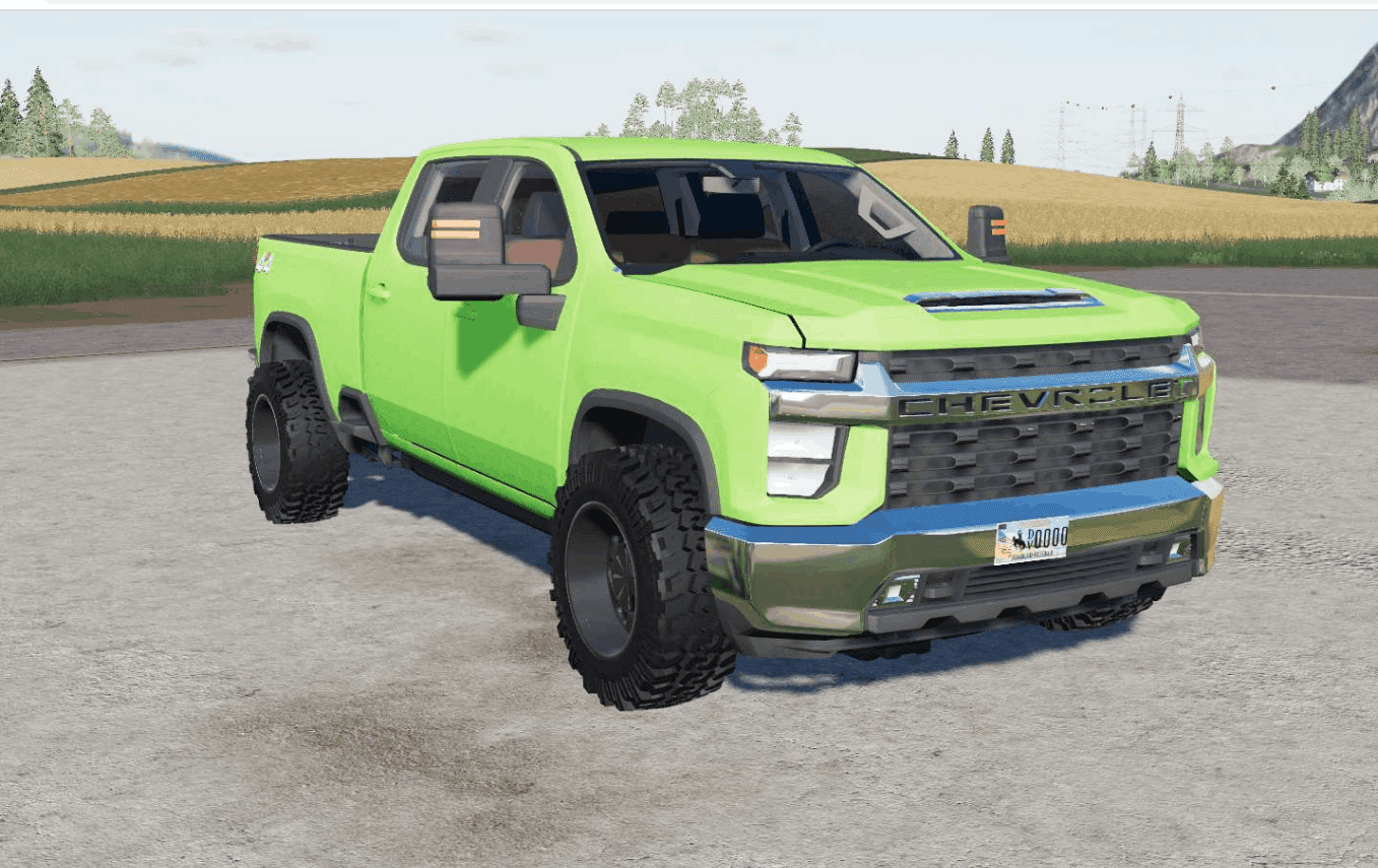 FS19 Chevrolet Silverado 2500 HD Crew Cab 2020 - FS 19 & 22 USA Mods ...