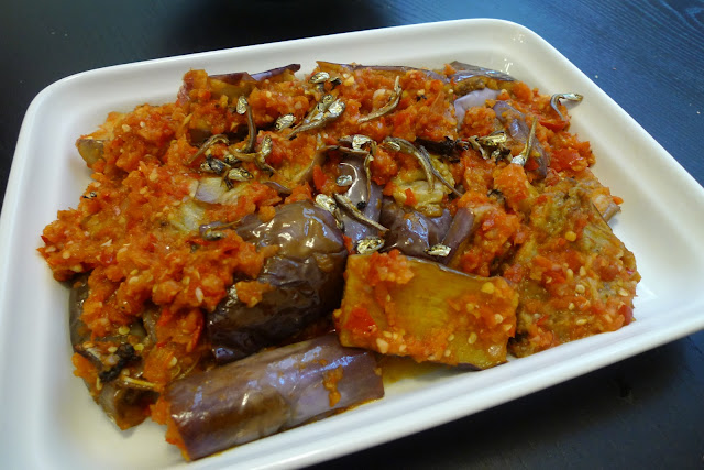 KitchenVamp: Terong Balado / Eggplants in Spicy Balado Sauce
