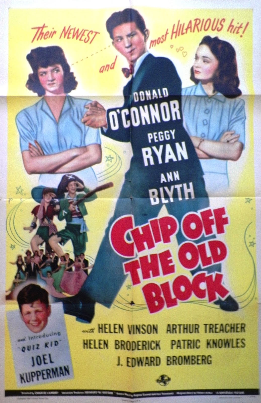 Ann Blyth: Actress. Singer. Star.: Chip Off the Old Block Poster