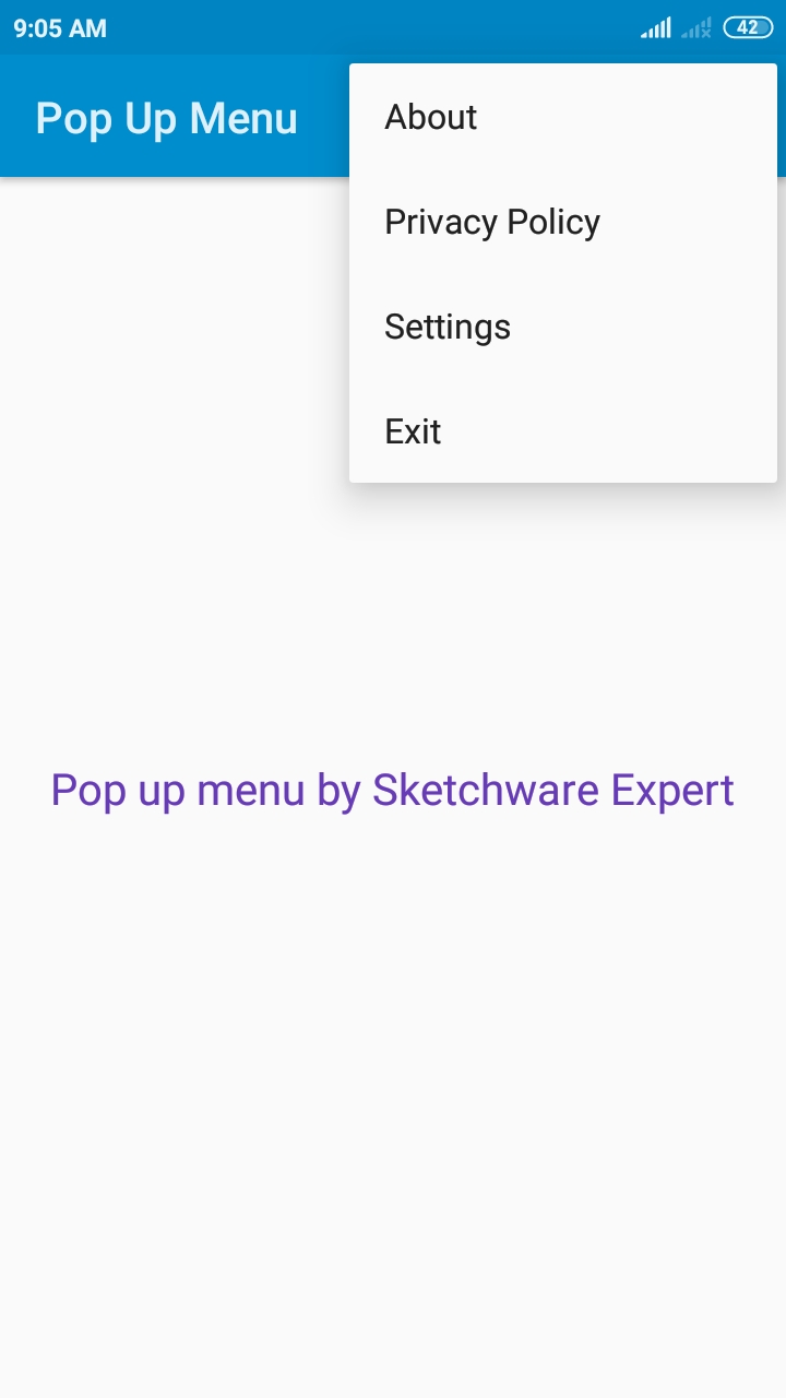 How To Make A Custom Pop Up Menu In Tool Bar In Sketchware Add Sourcedirectly
