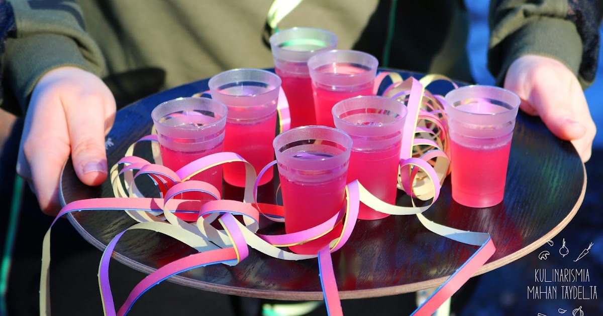 Muumilimsa jello shots K18 (vegaaninen) | Kulinarismia mahan täydeltä