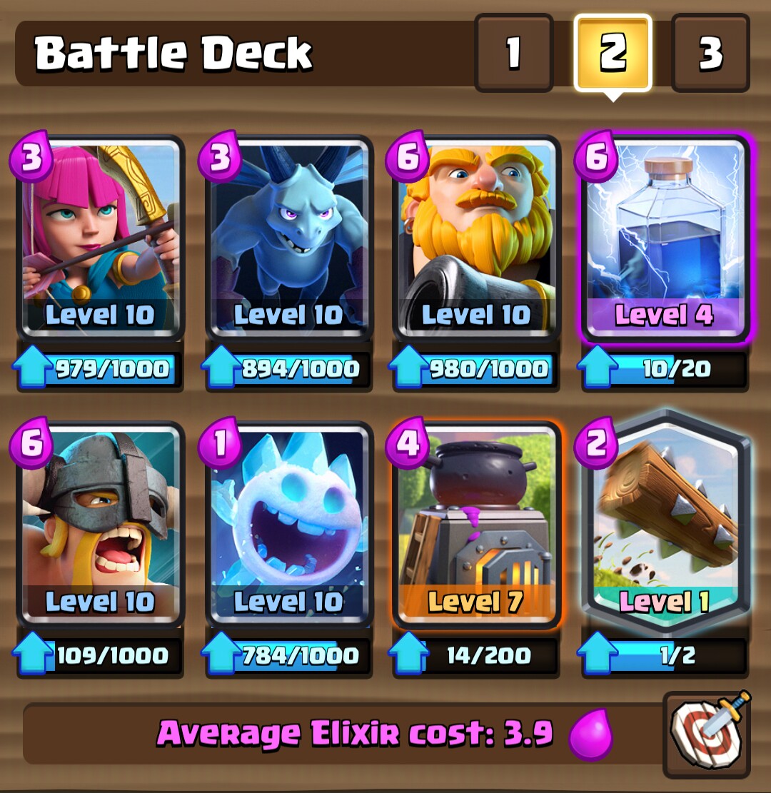 ROYAL GIANT LIGHTNING DECK - Weekly Clash Royale