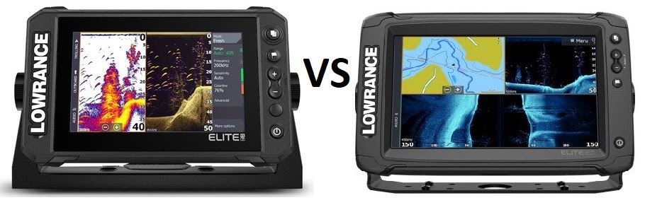 Lowrance Elite Ti2 versus Elite FS