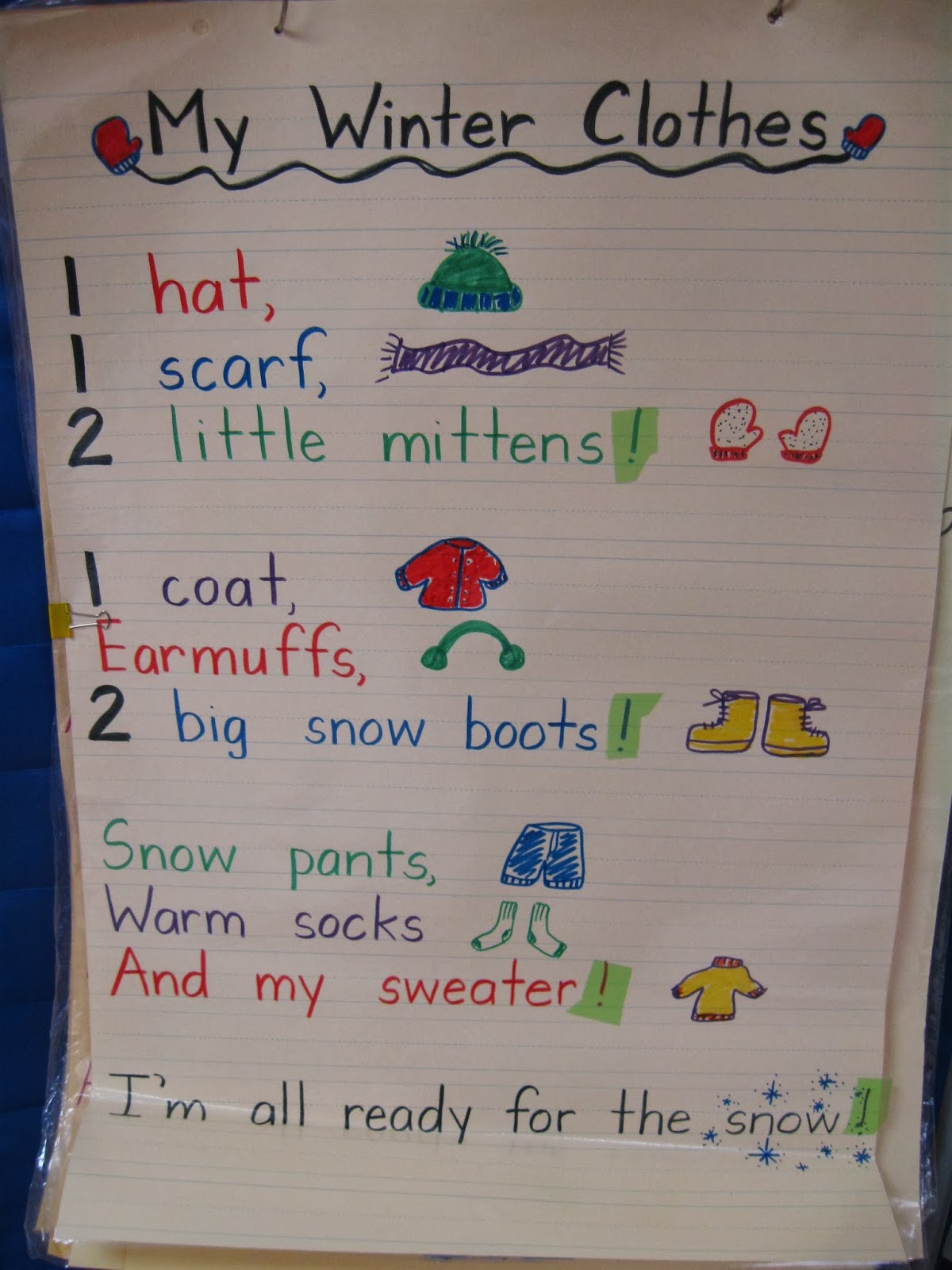 Crayons & Cuties In Kindergarten: Snow Day Catch Up! Writing Fun ...