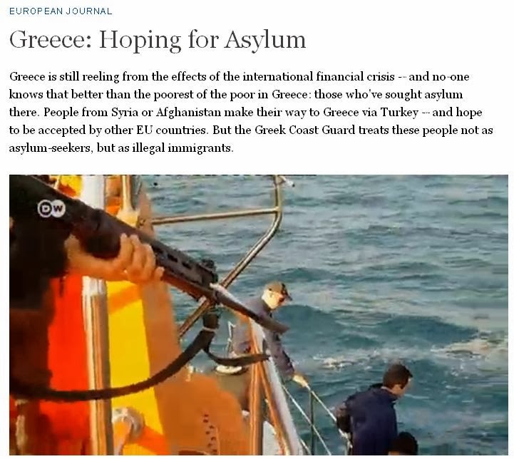 LEFTeria: VIDEO.DW. Η “υποδοχή“ του Λιμενικού στους πρόσφυγες με ...