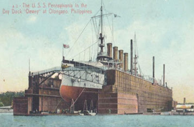 Olongapo Subic Drydocks: dewey drydock 1906