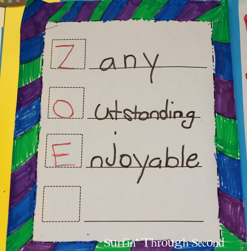 Throwback Thursday-Acrostic Poetry - Surfin' Through Second