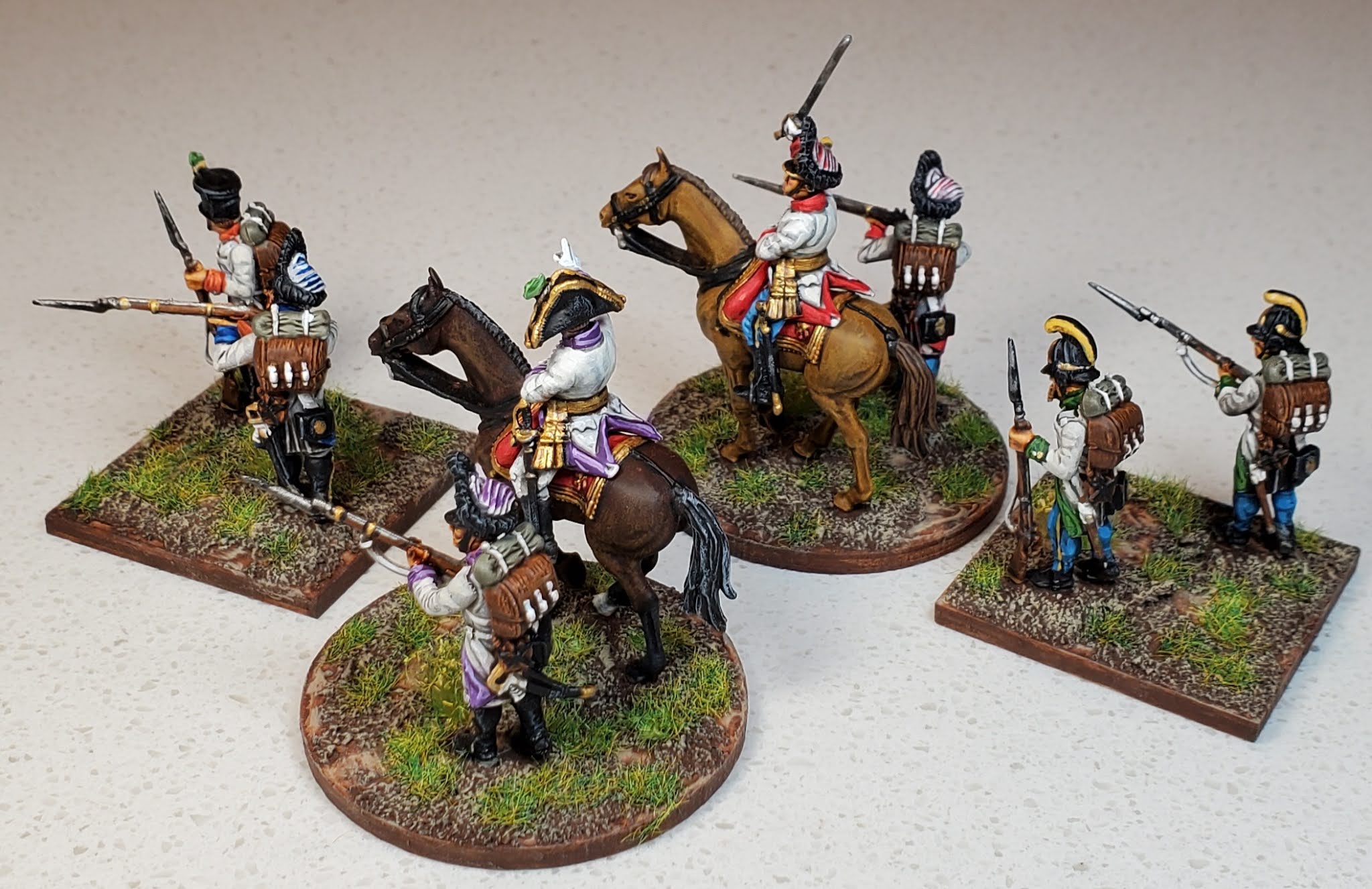 Victrix Napoleonic Austrian Mounted Commanders and Skirmishing Infantry ...