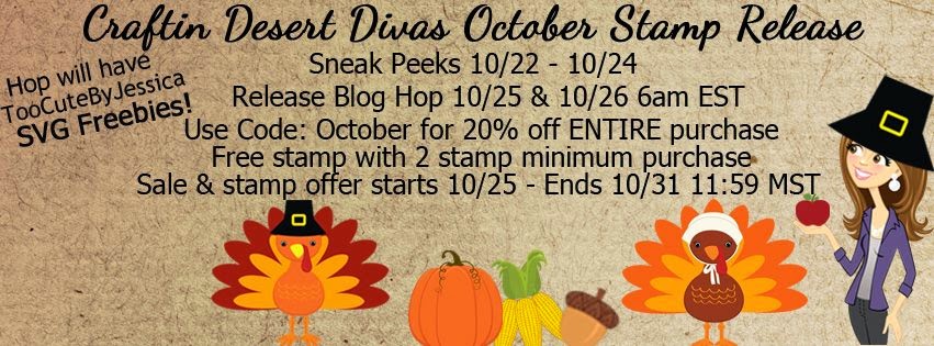 The Scrappin Rabbit: Craftin Desert Diva's October New Release Hop