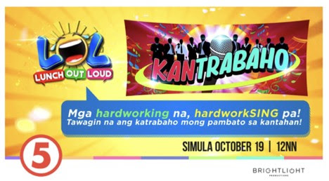 TV5'S NEW LUNCHTIME SHOW, 'LUNCH OUT LOUD', TO START ON OCTOBER 19 ...