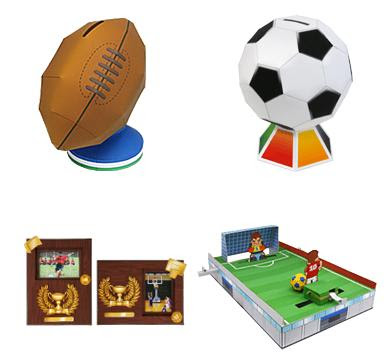 Canon Sports Collection Papercraft | Papercraft Paradise | PaperCrafts ...