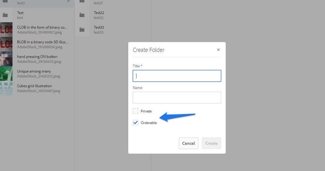 Experiencing Adobe Experience Manager Aem Cq Aem 6410 Touch Ui Set Orderable Checked By