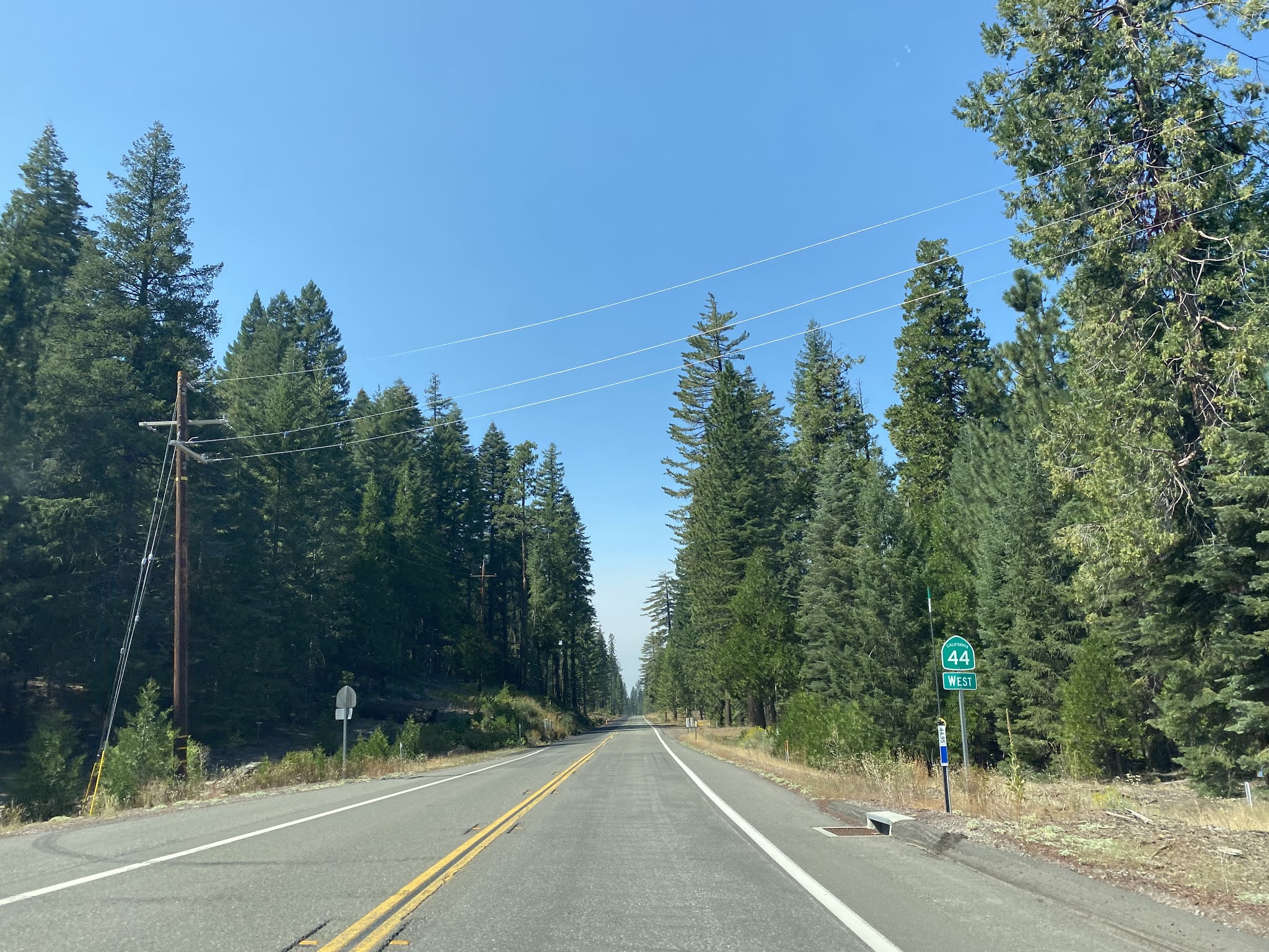 California State Route 44 and California State Route 440