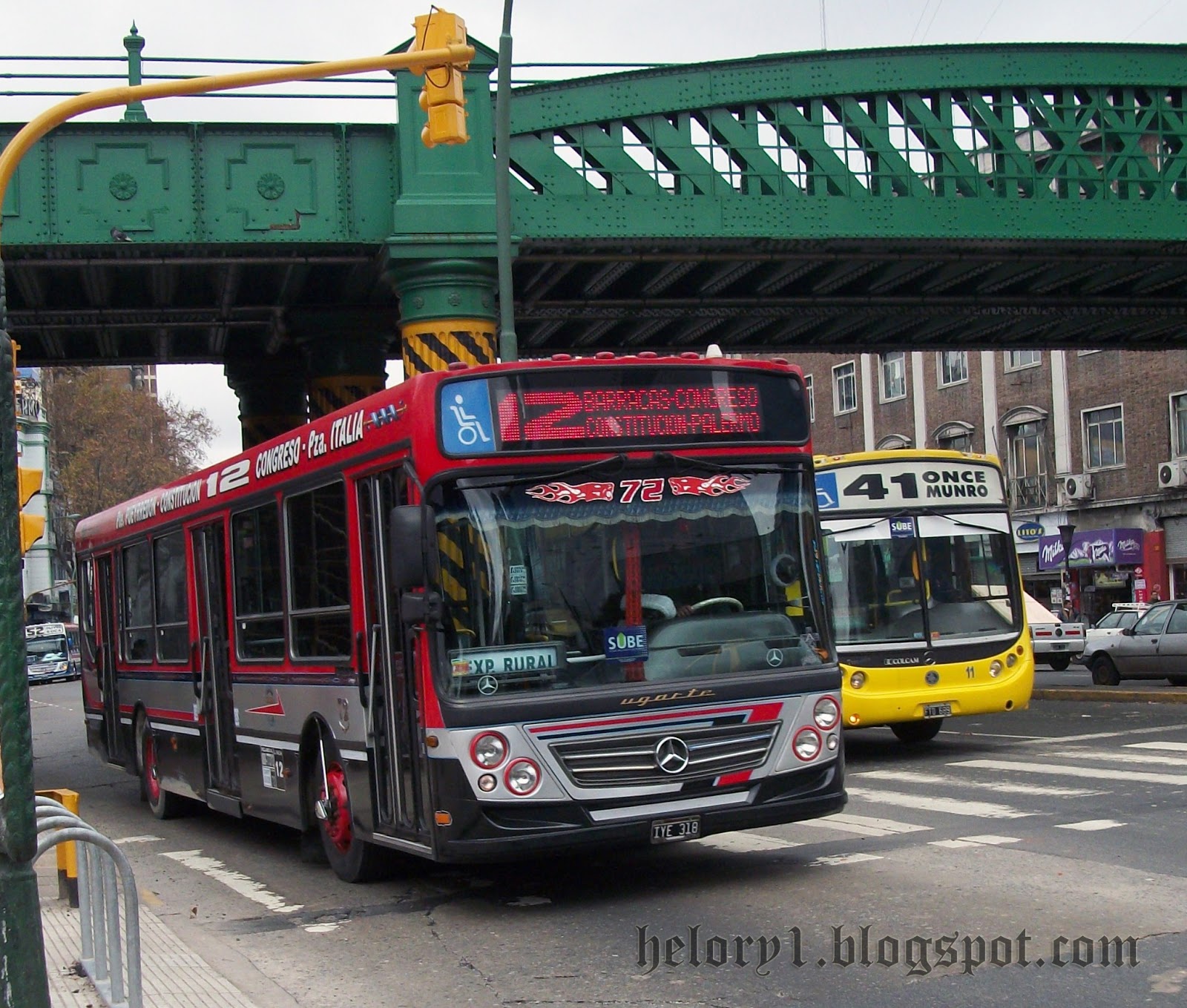 Ómnibus, Trenes, Metros y Afines: Línea 12 - TRANSPORTES AUTOMOTORES ...