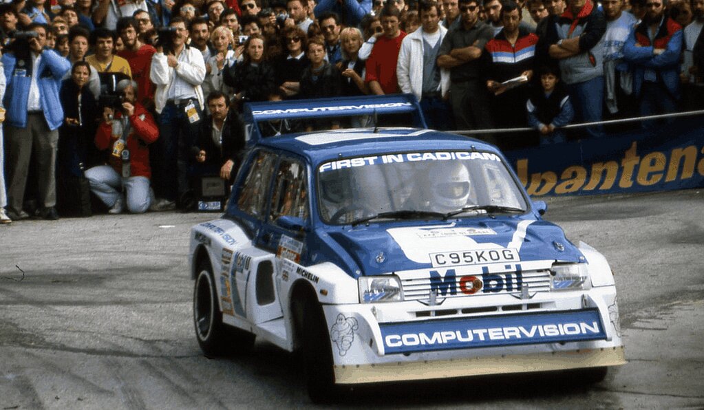 3 Tony POND - Rob ARTHUR MG Metro 6R4 30 Rallye Tour de Corse 1986