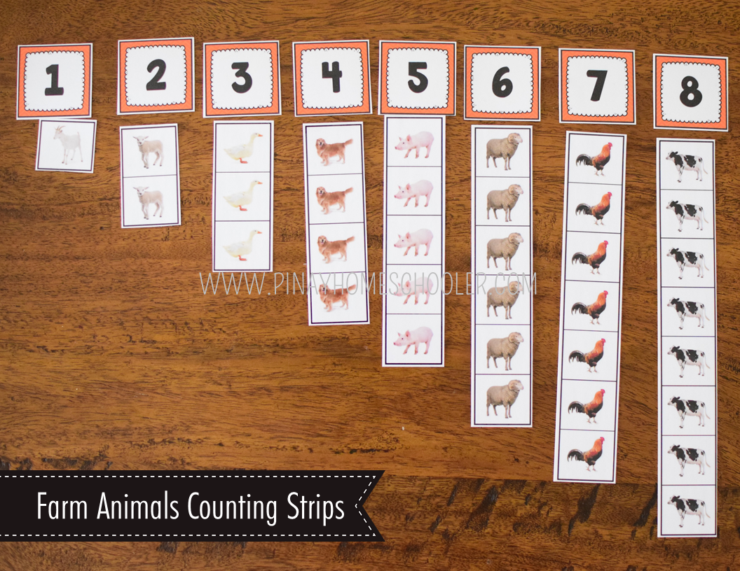 Farm Safari Toob Printable Learning Materials | The Pinay Homeschooler