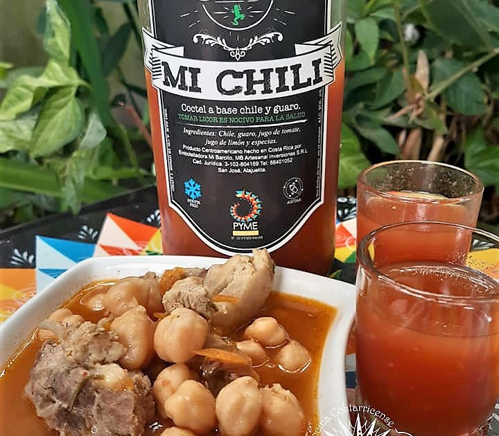 Cocina Costarricense: garbanzos chiliguaro