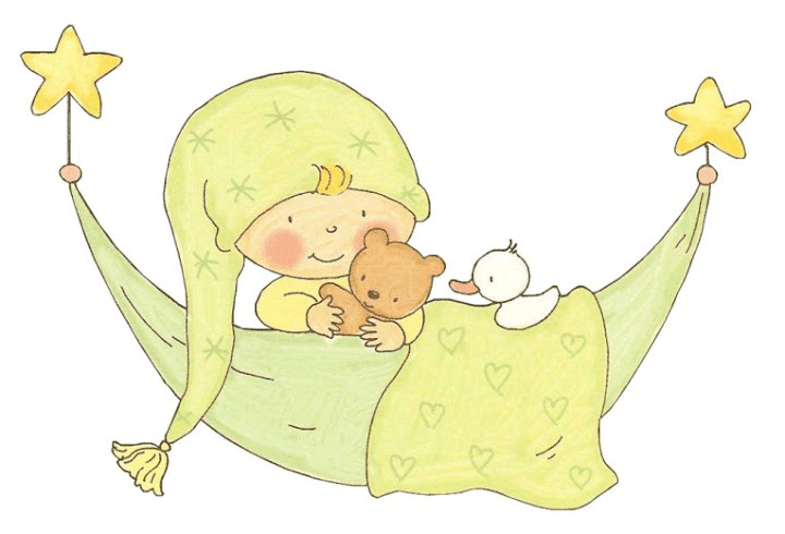 Dibujos de bebe a color