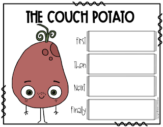 THE COUCH POTATO BOOK UNIT ~ Book Units by Lynn
