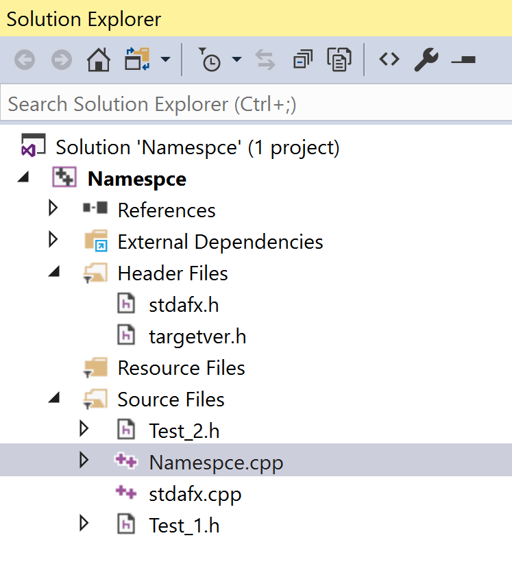 Hodentekhelp How Does Namespace Declaration Helps Name Resolution