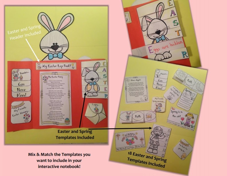 Teacher's Lounge: Interactive Spring Lapbook Craft
