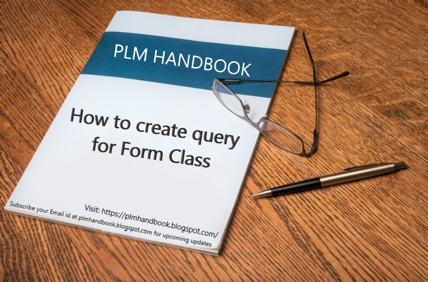 How to create query on form class