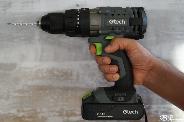 Gtech 20V Cordless Combi Drill Set - DB Reviews - UK Lifestyle Blog