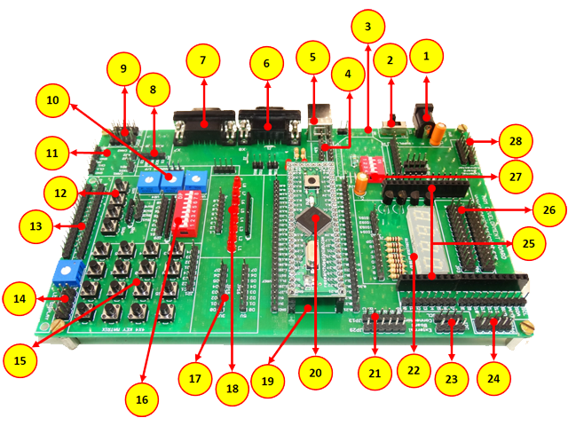 Research Design Lab: ARM Development Board LPC2129-Trainer Kit