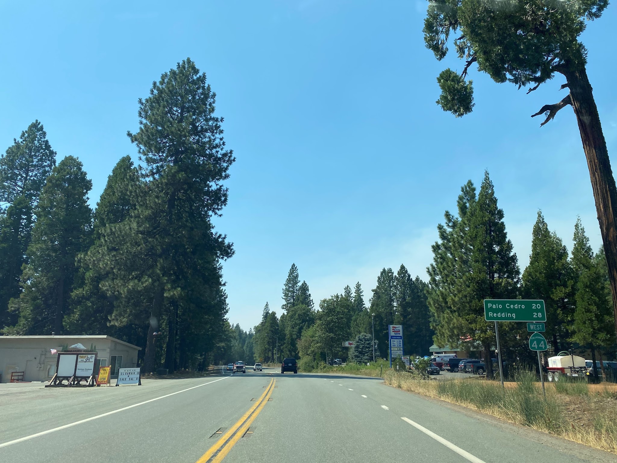 California State Route 44 and California State Route 440