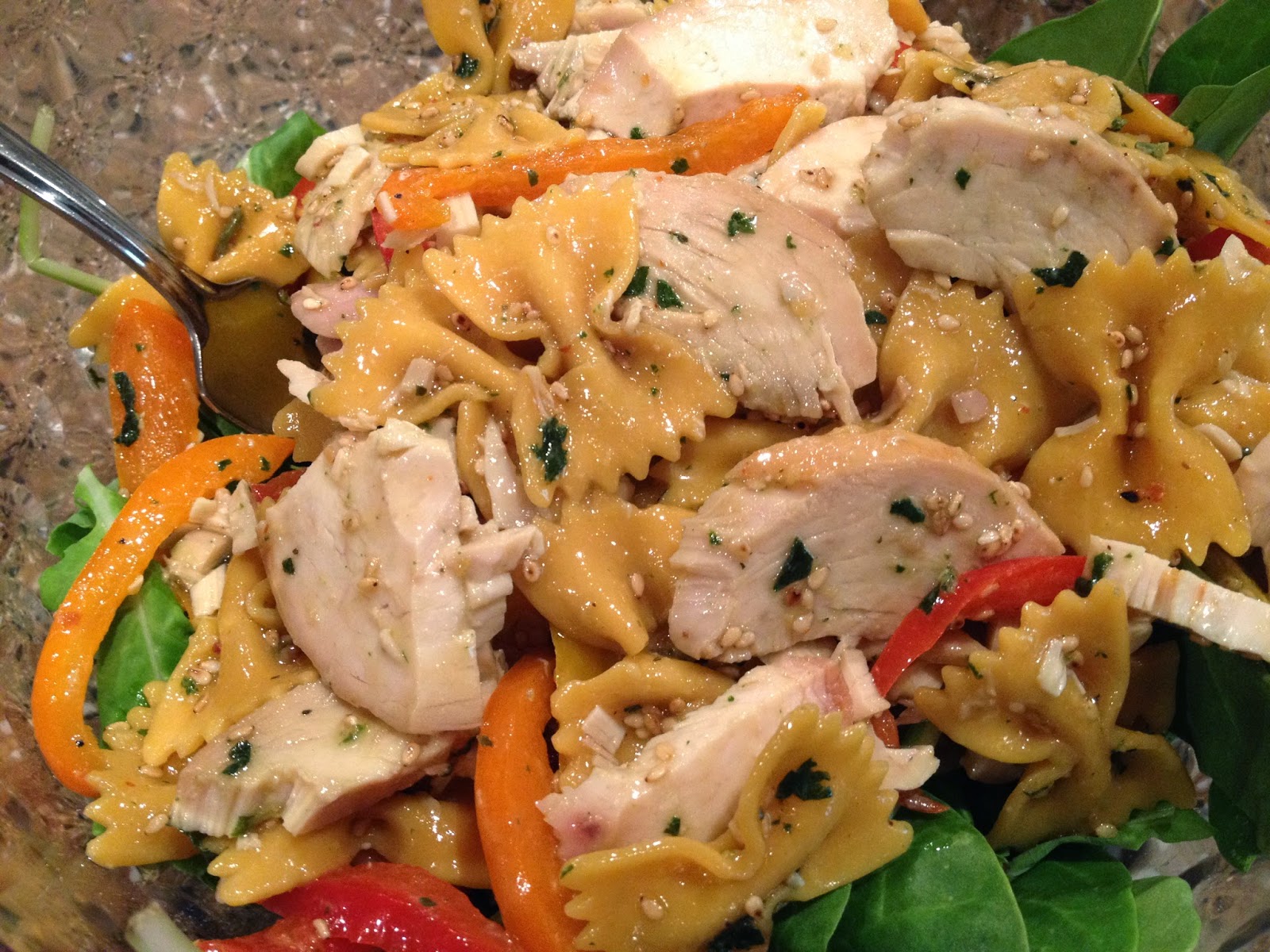 Flannery Kitchen: Asian Chicken Pasta Salad