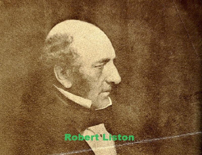 Tiểu sử Robert Liston - Những ca phẫu thuật NỔI TIẾNG nhất - Holaai.org