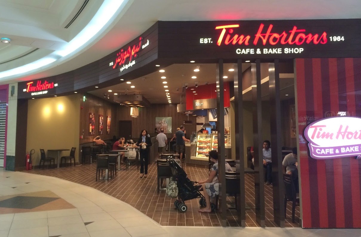 Skeptic in Qatar: Tim Hortons now in City Centre