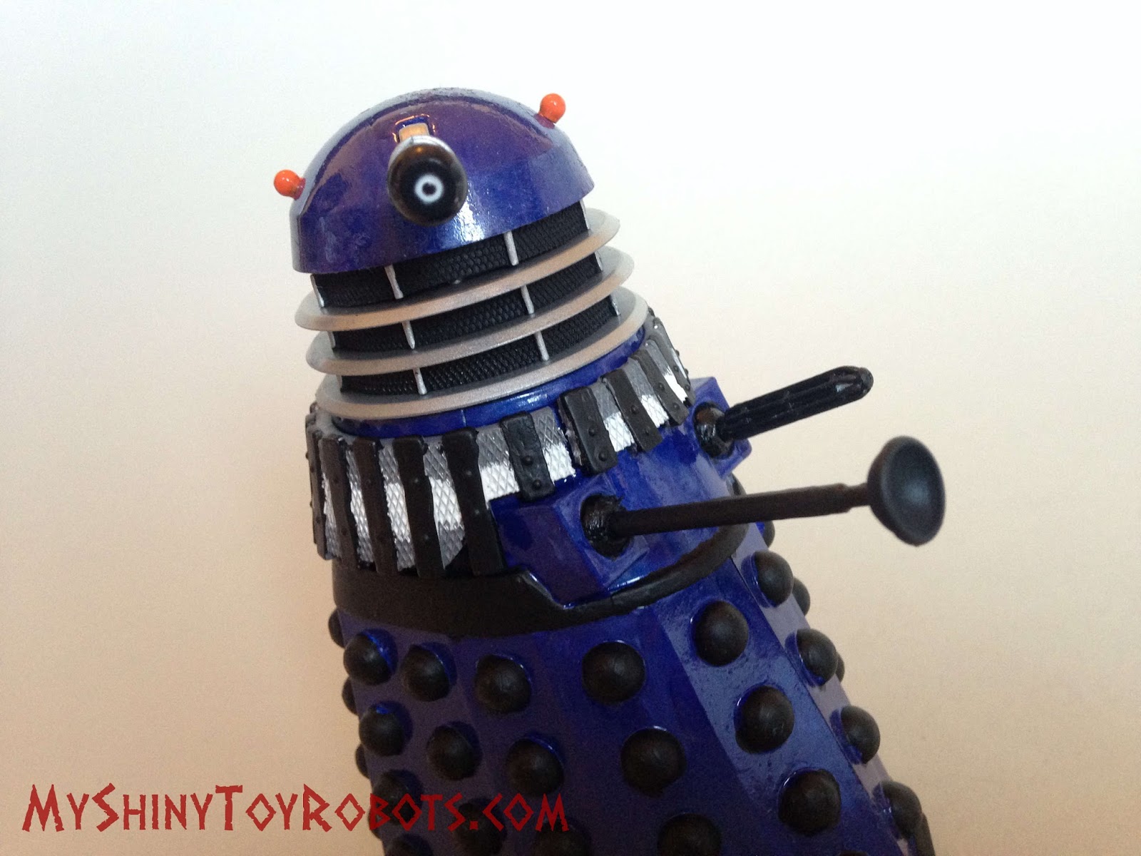 My Shiny Toy Robots: Custom Figure: Promotional Blue Classic Dalek