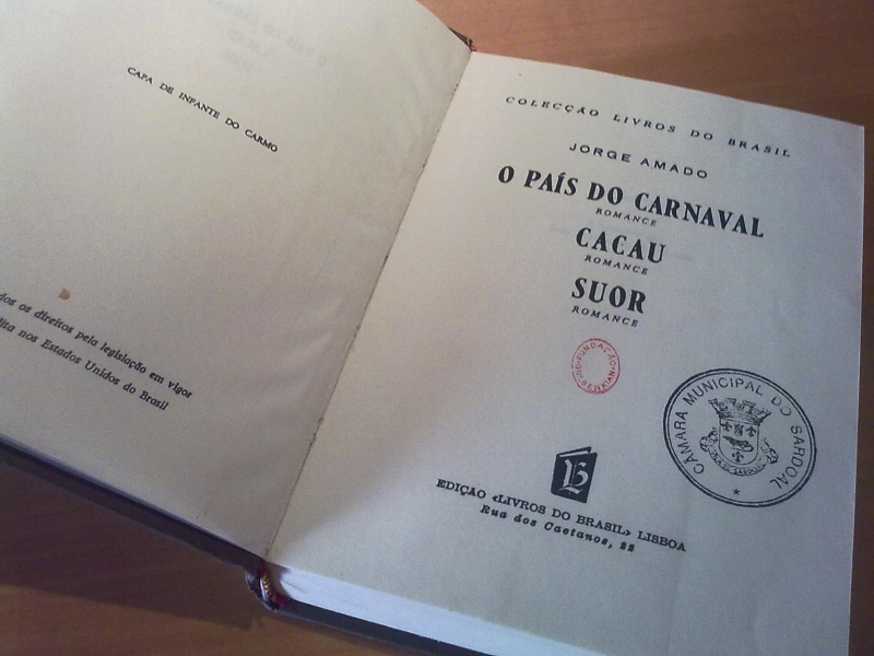 Biblioteca Municipal de Sardoal: O país do Carnaval de Jorge Amado