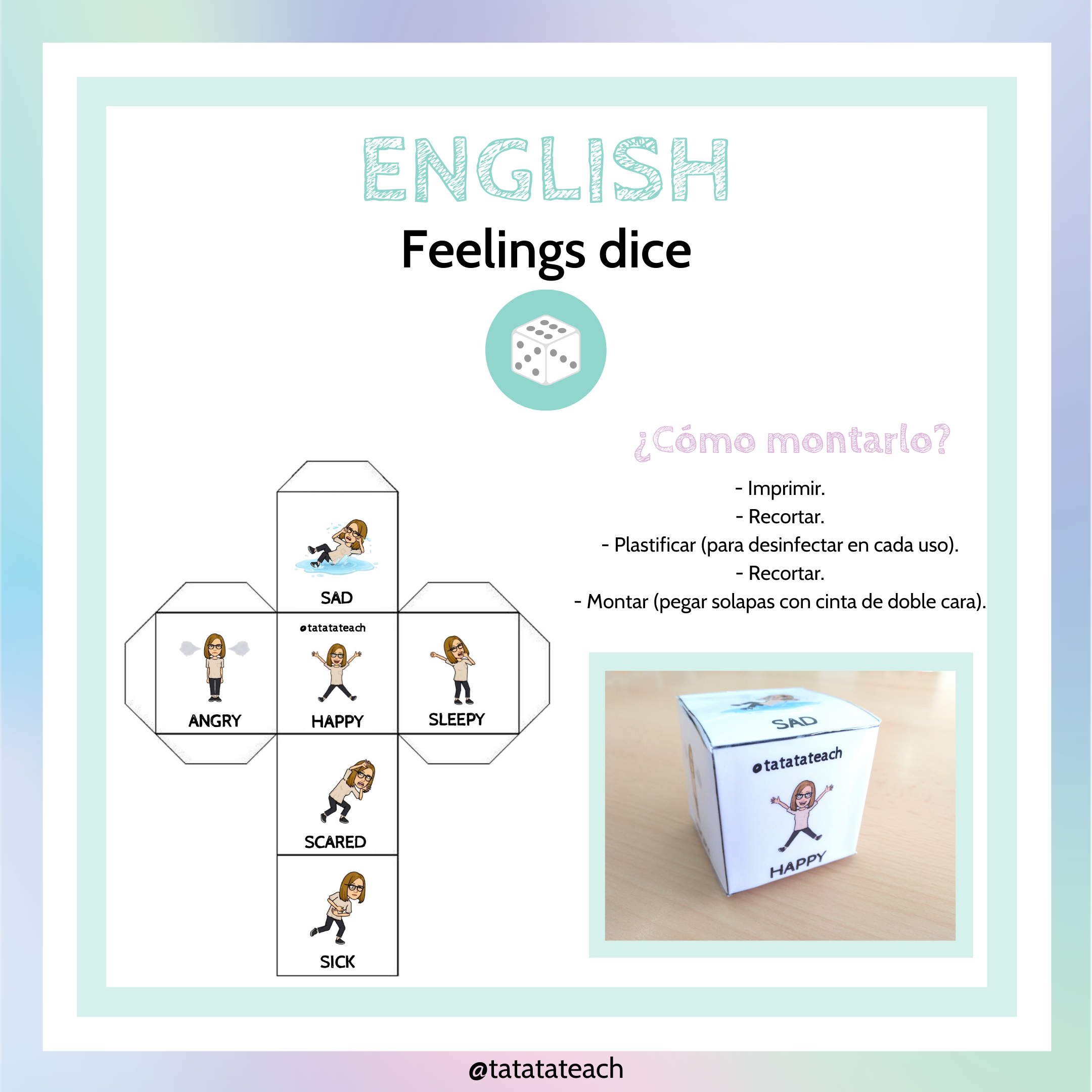 Feelings dice (descargable gratuito)