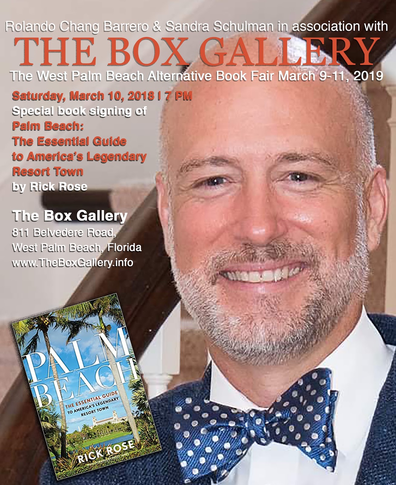 Box Gallery: Rick Rose Book Signing and Presentation at The Box Galley ...