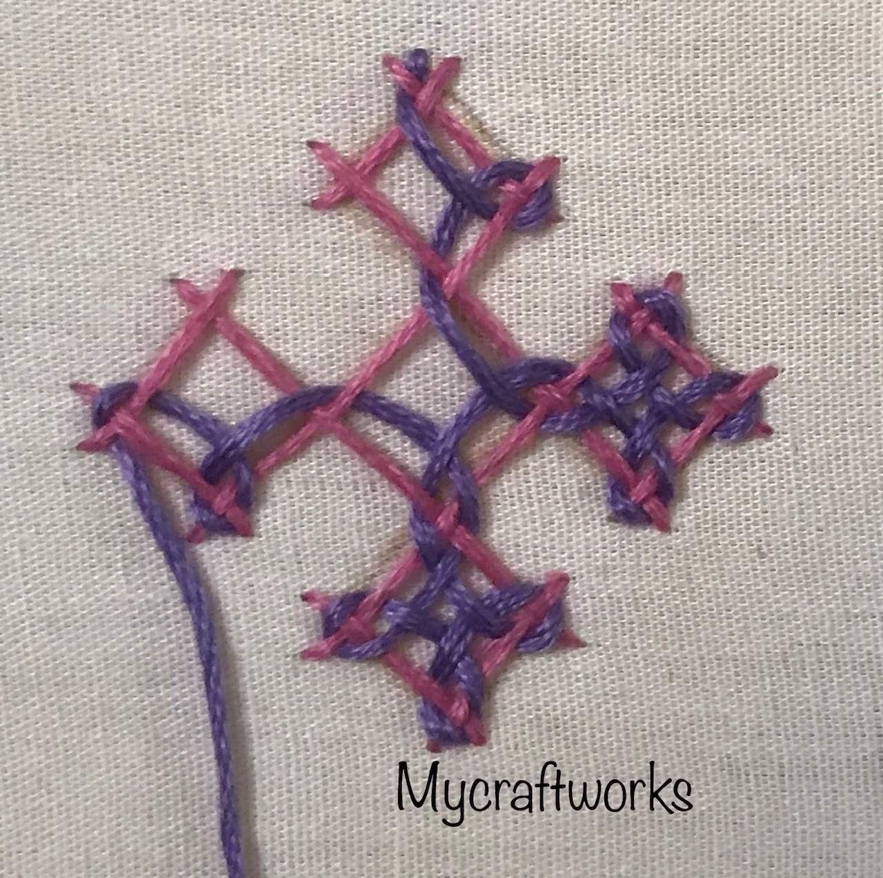 MY CRAFT WORKS: Kutch Embroidery - Tutorial 4
