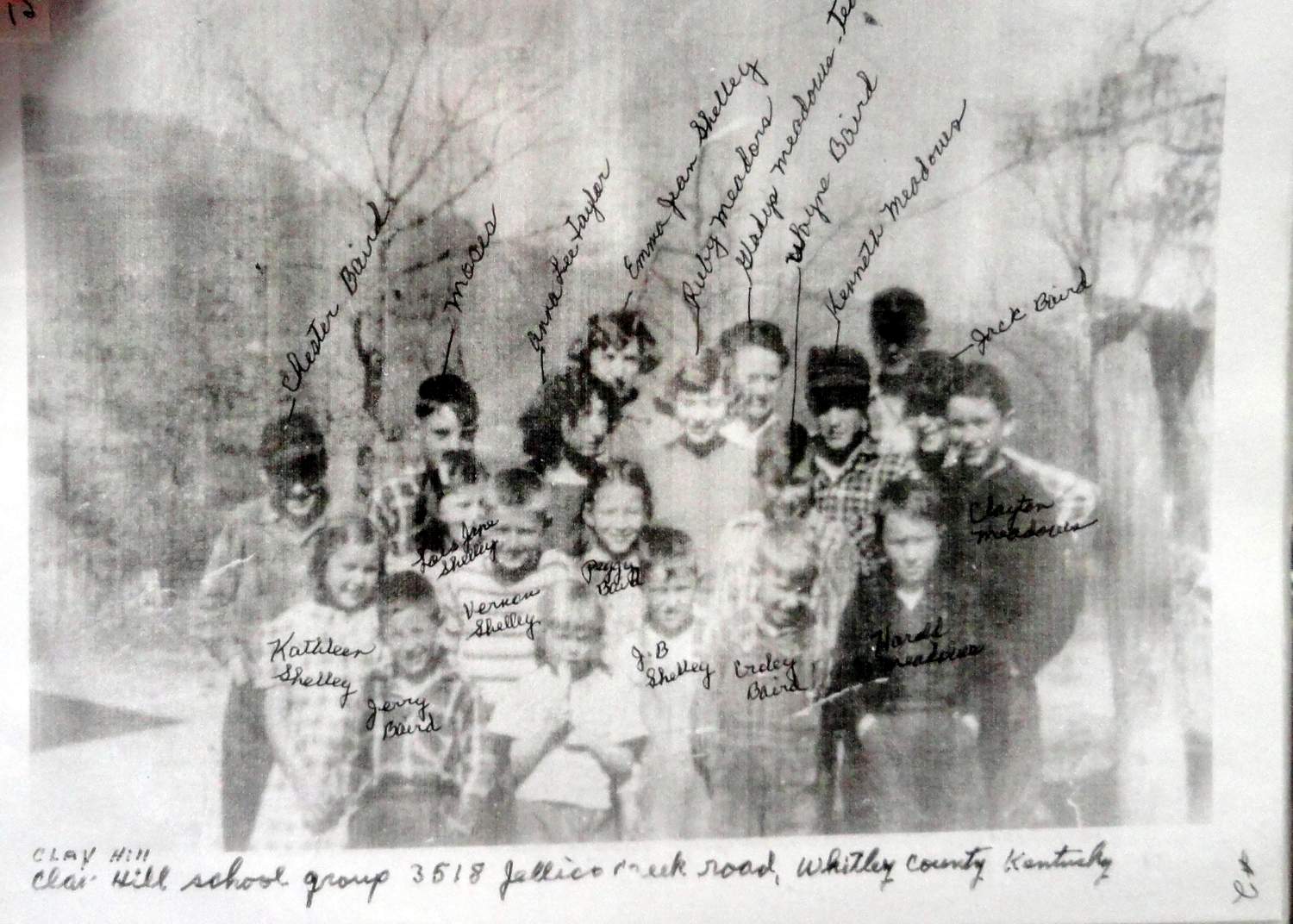 The Jones Family of Whitley County: Early Schools in Whitley County, Ky