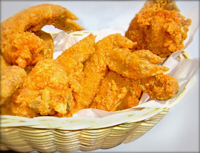 Alitas de pollo crispy